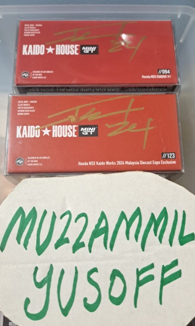 KAIDO HOUSE NSX MDX & MINIGT SILVIA S15 MDX, Hobbies & Toys, Toys ...
