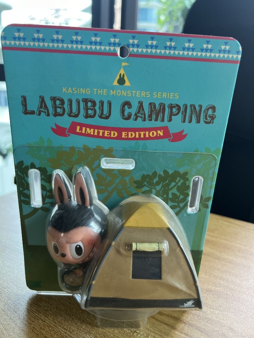 Labubu Camping [POP MART] Limited Edition, Hobbies & Toys, Toys & Games ...