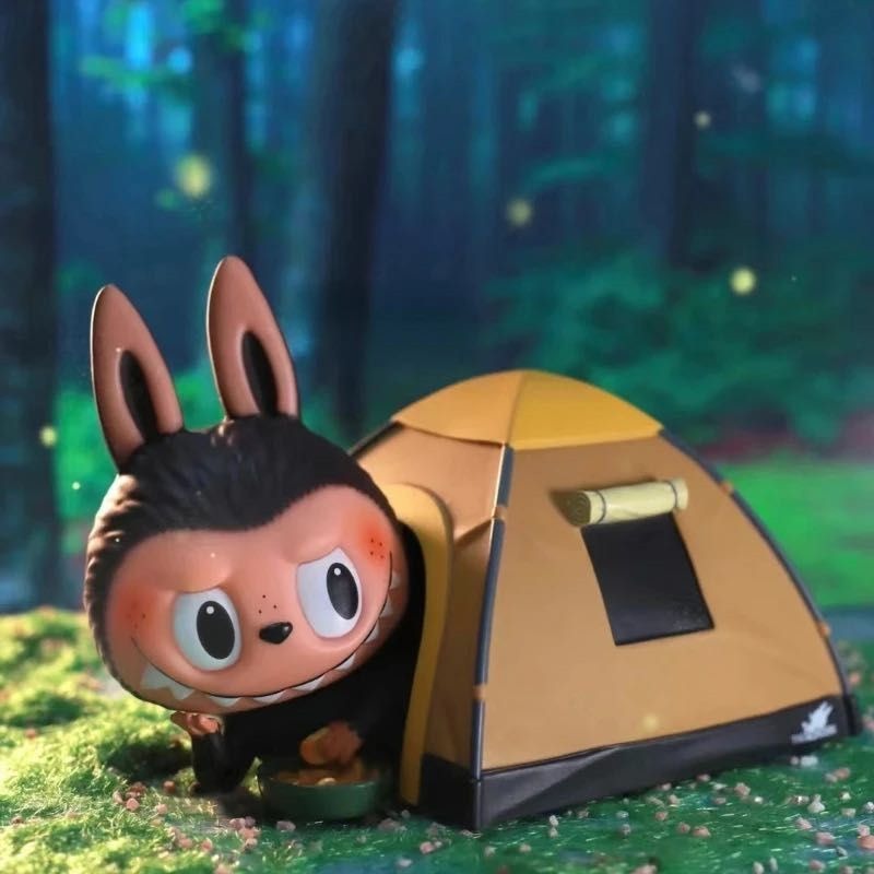 Labubu Camping [POP MART] Limited Edition, Hobbies & Toys, Toys & Games ...
