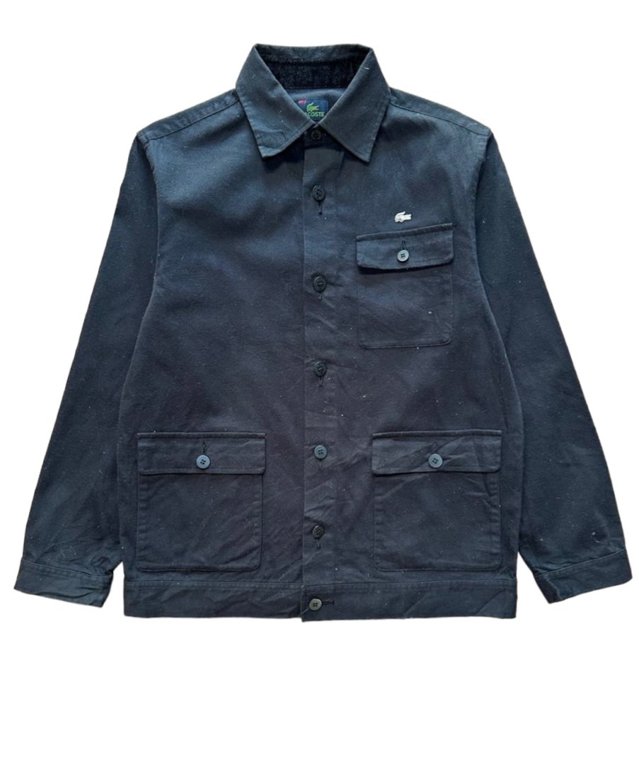 Lacoste Small Logo Buttons Jacket, Men's Fashion, Coats, Jackets and ...