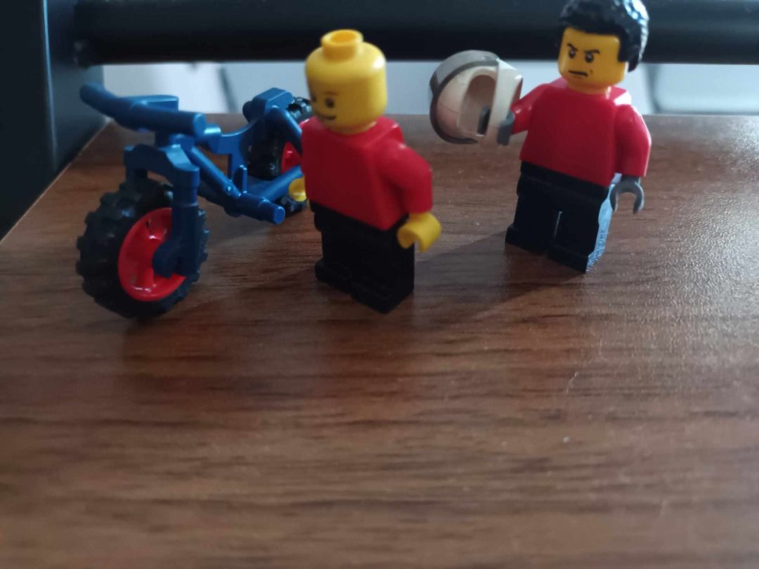 LEGO Mountain Bike & 2 Minifigures Set, Hobbies & Toys, Toys & Games on ...