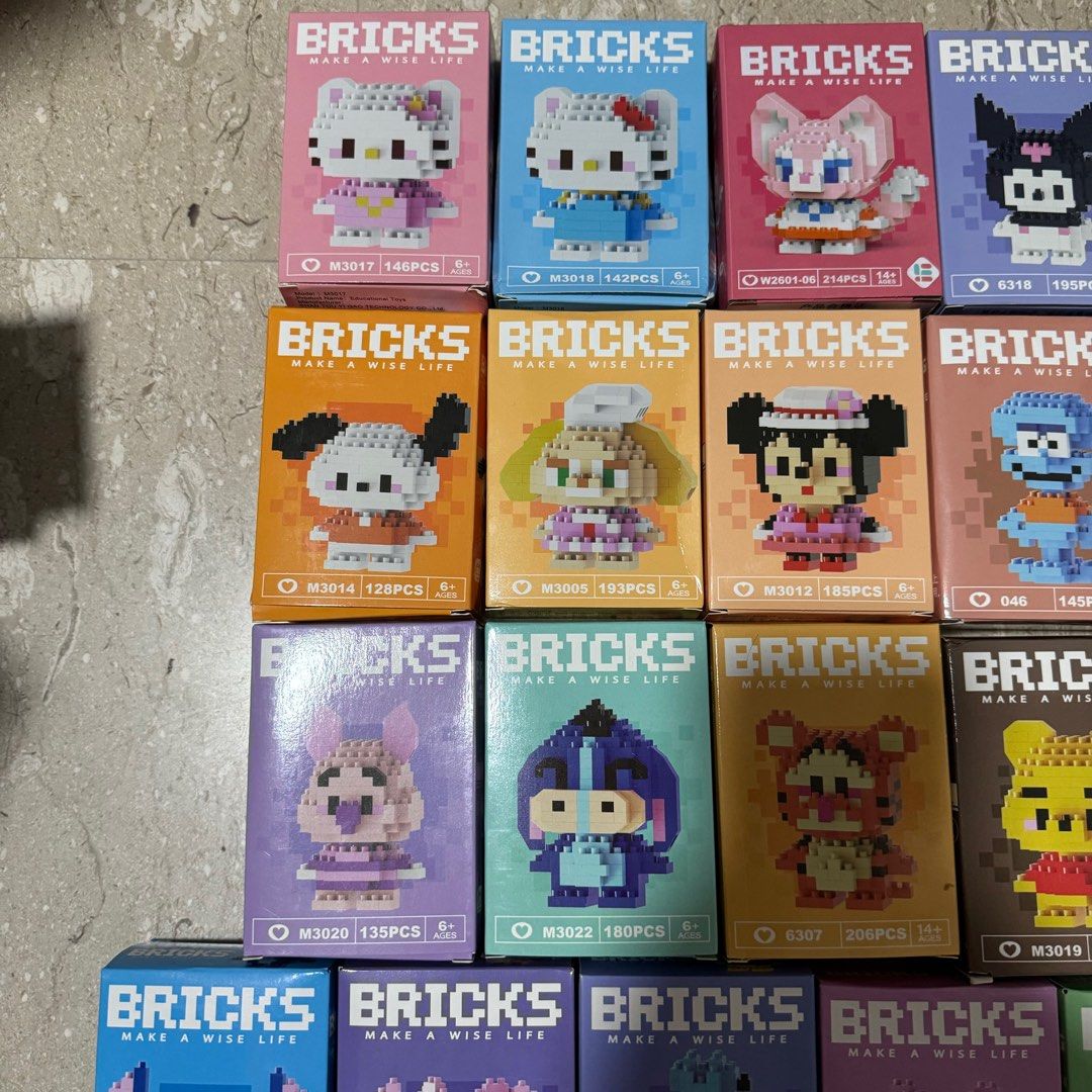 LEGO NANO BRICKS BRICK BRICKS BLOCKS BLOCK LEGO SET FIGURINE SANRIO ...