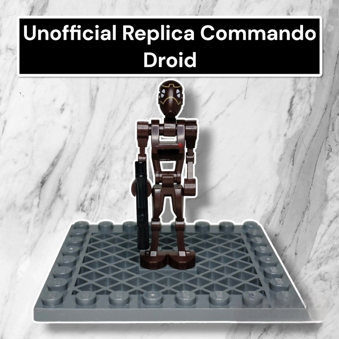 Lego Star Wars Custom - Unofficial Replica Lego Commando Droid (read ...