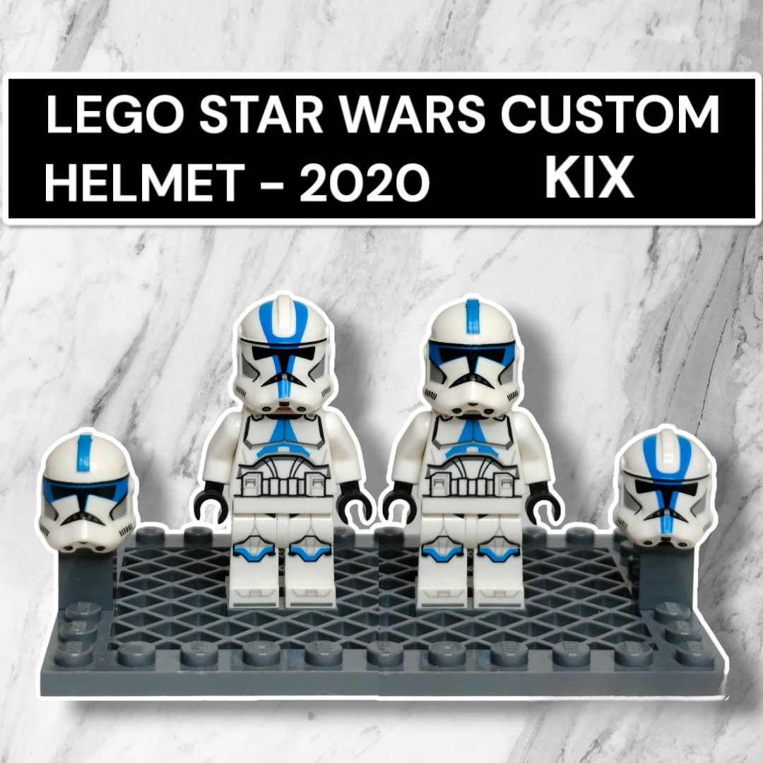 Lego Star Wars Custom Clone Helmet - 2020 Kix (read description ...