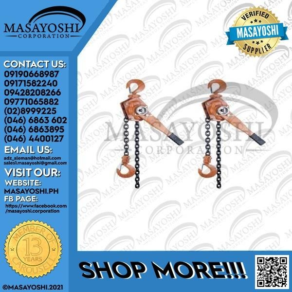 Lever Block Heavy Duty 0.25T x 1.5M | Lifting | Construction Equipment ...