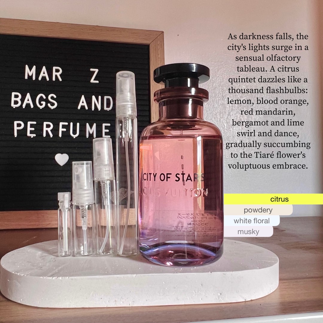 City of Stars decant only, Beauty & Personal Care, Fragrance ...