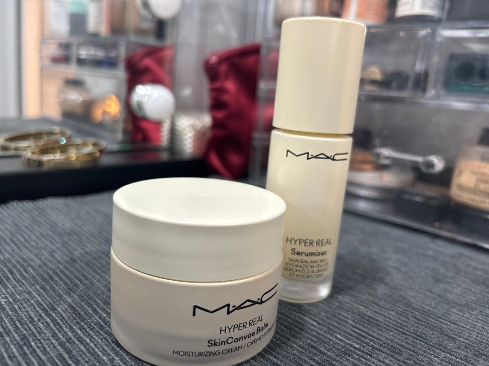 MAC Hyper Real Serumizer & SkinCavas Balm set, Beauty & Personal Care ...