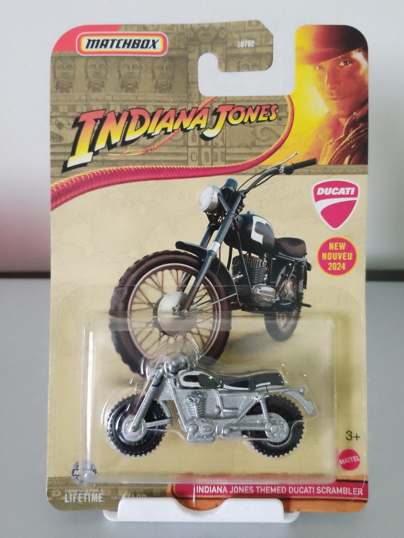 Matchbox Indiana Jones Themed Ducati scrambler, Hobbies & Toys, Toys ...
