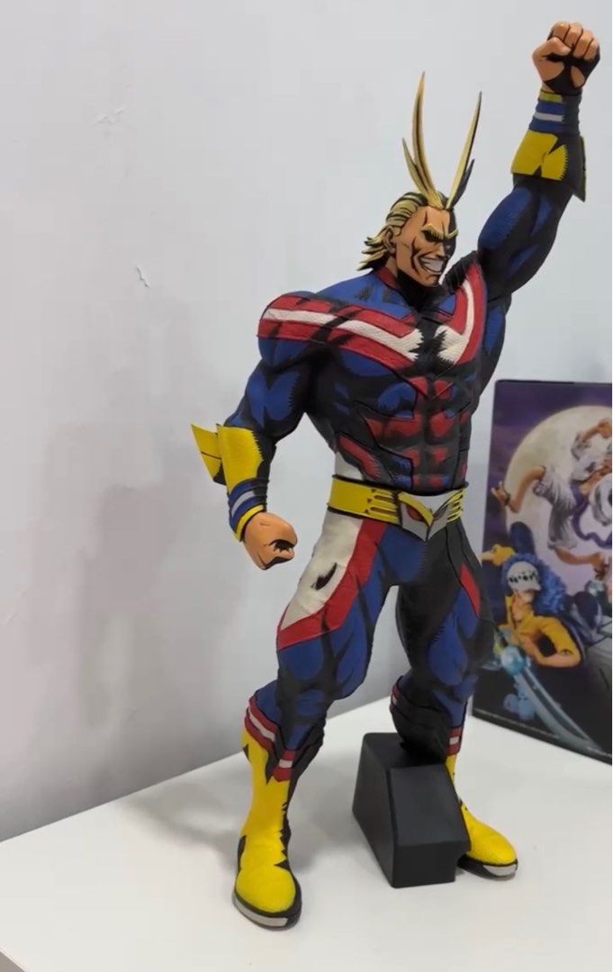 Banpresto BWFC SMSP MHA All Might 2D Version, Hobbies & Toys ...