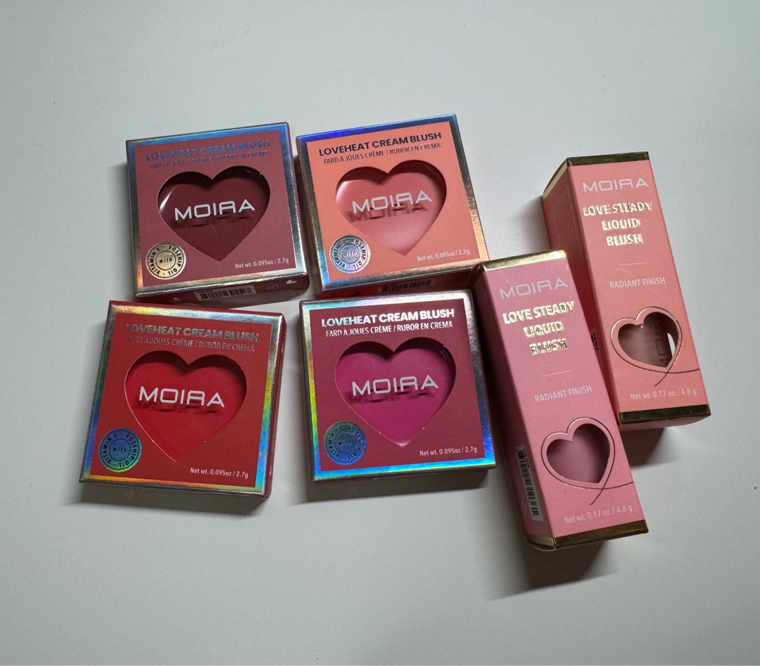 Moira cosmetics cream blush liquid blush, Beauty & Personal Care, Face ...