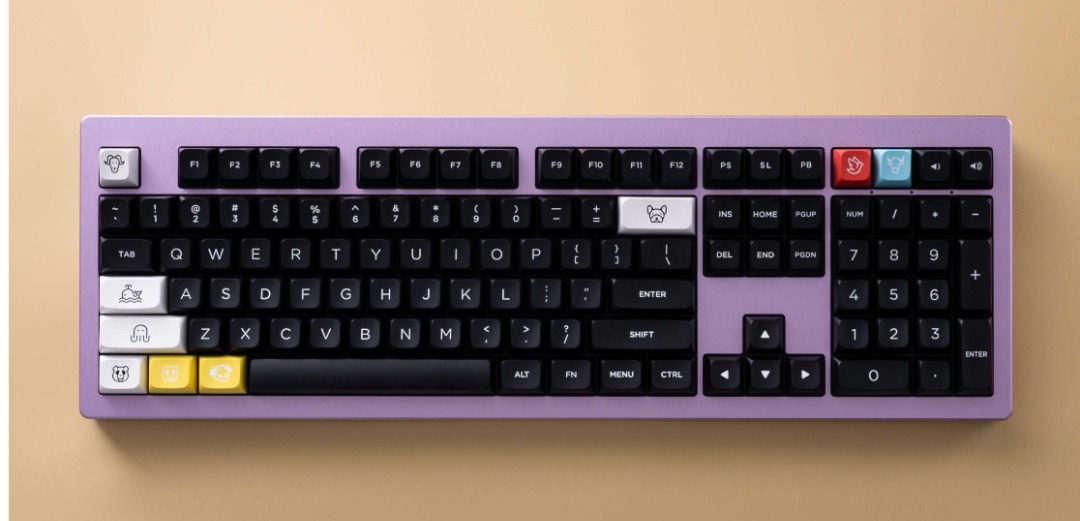 MONSGEEK M5 Aluminum 100% Mechanical Keyboard Kit, Computers & Tech ...