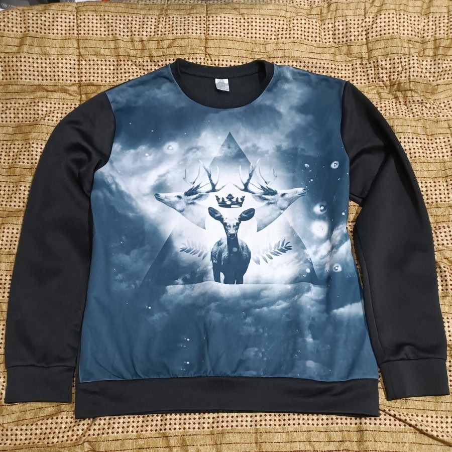 motif Rusa, Fesyen Pria, Pakaian , Baju Luaran di Carousell