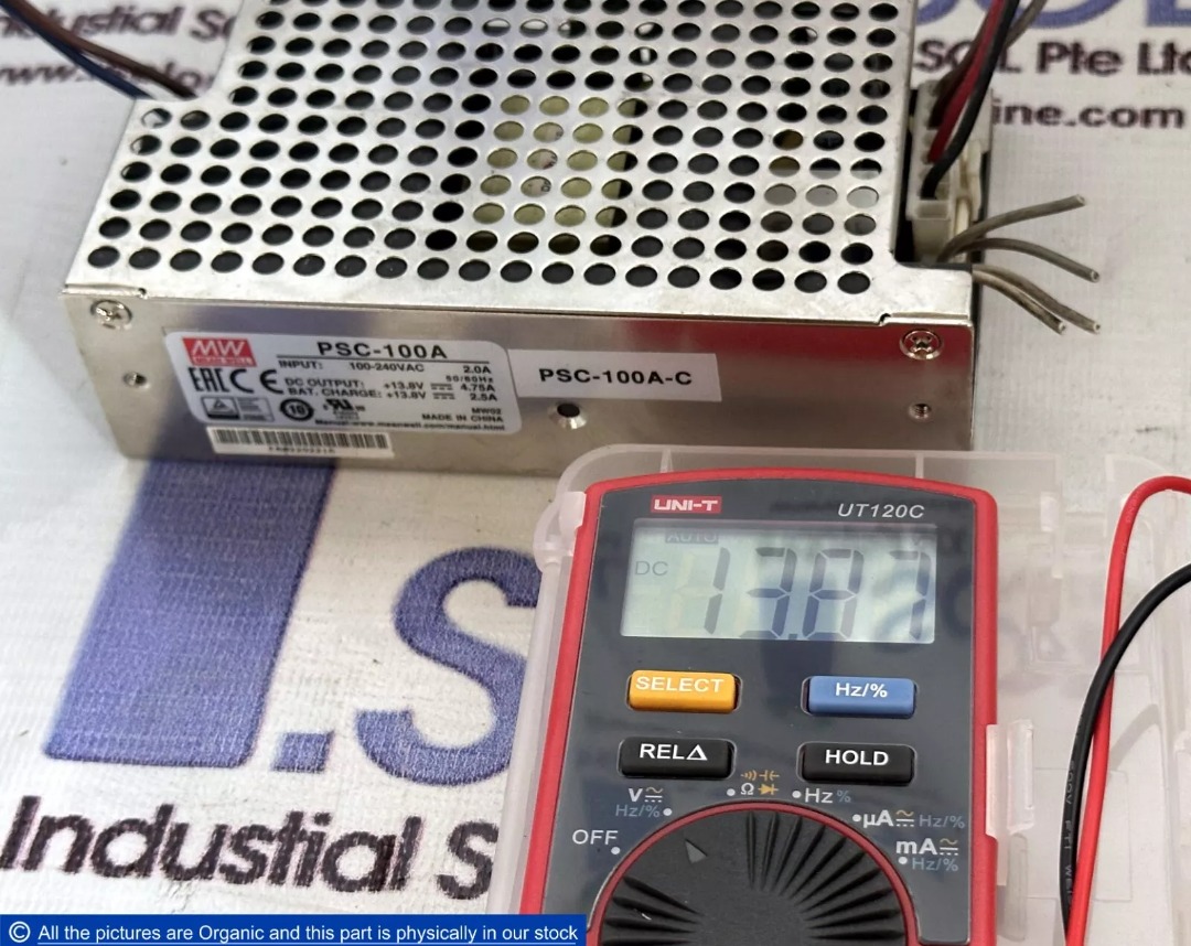 MW Mean Well PSC-100A-C Enclosed Power Supply 4.75A UPS / Battery Charger PSU, Computers & Tech ...