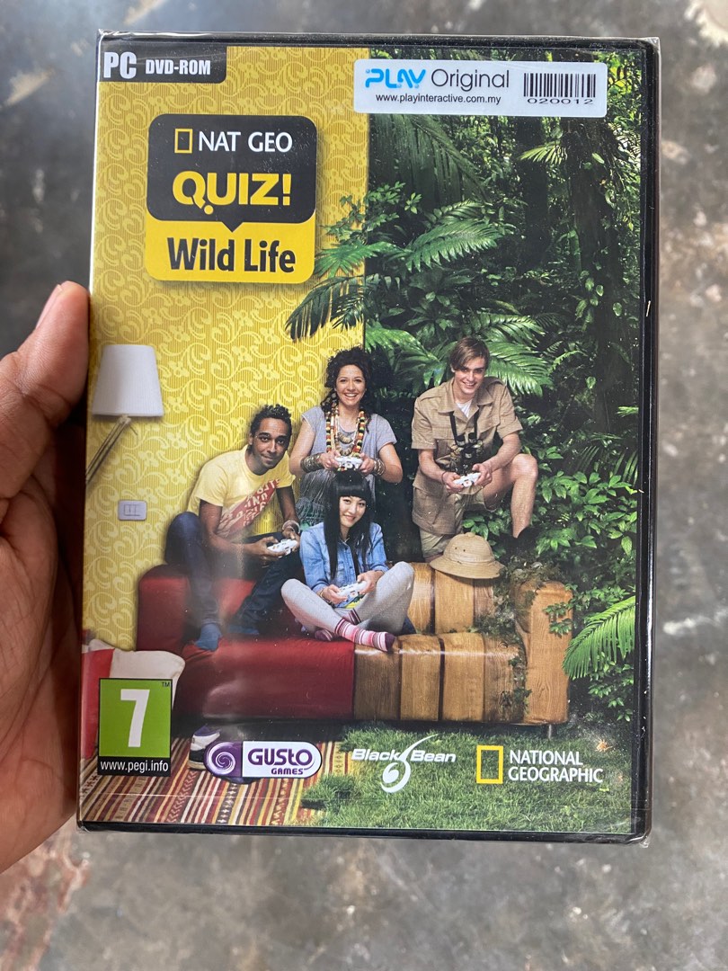 National geographic nat geo quiz PC DVD-ROM, Video Gaming, Gaming ...