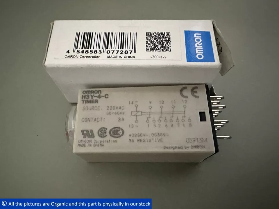 Omron Corporation H3Y-4-C Timer Time 30S Solid State Timer Delay Relay ...