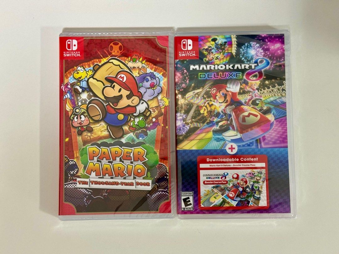 Paper Mario The Thousand Year Door Nintendo Switch Game Mario Kart 8 ...