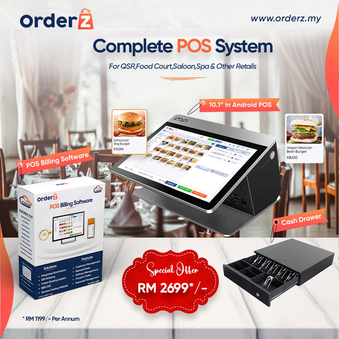 POS System for F&B, Retail, Cafe, Spa, Saloon - Point of sale software ...
