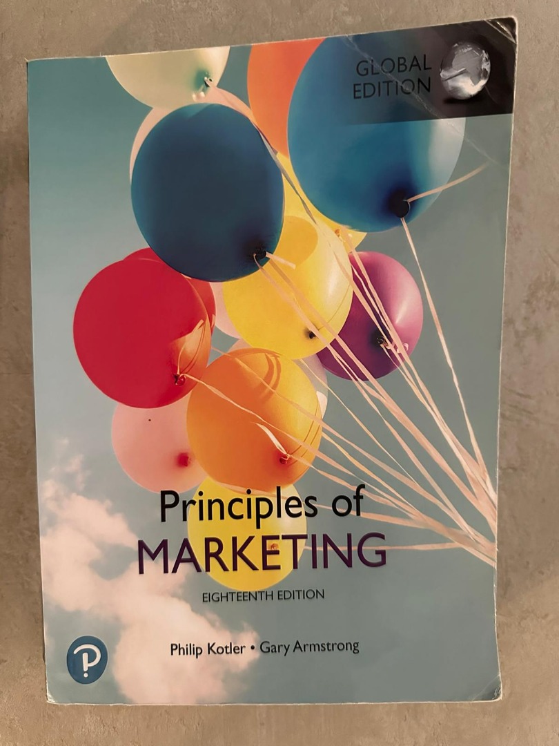 Principles of Marketing 18th Edition Philip Kotler & Gary Armstrong, Hobbies & Toys, Books ...