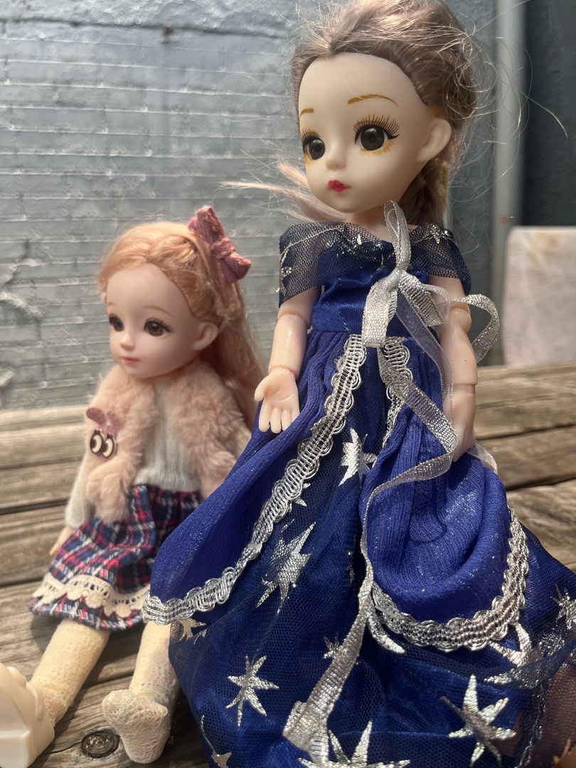 Random articulated dolls, Hobbies & Toys, Toys & Games on Carousell