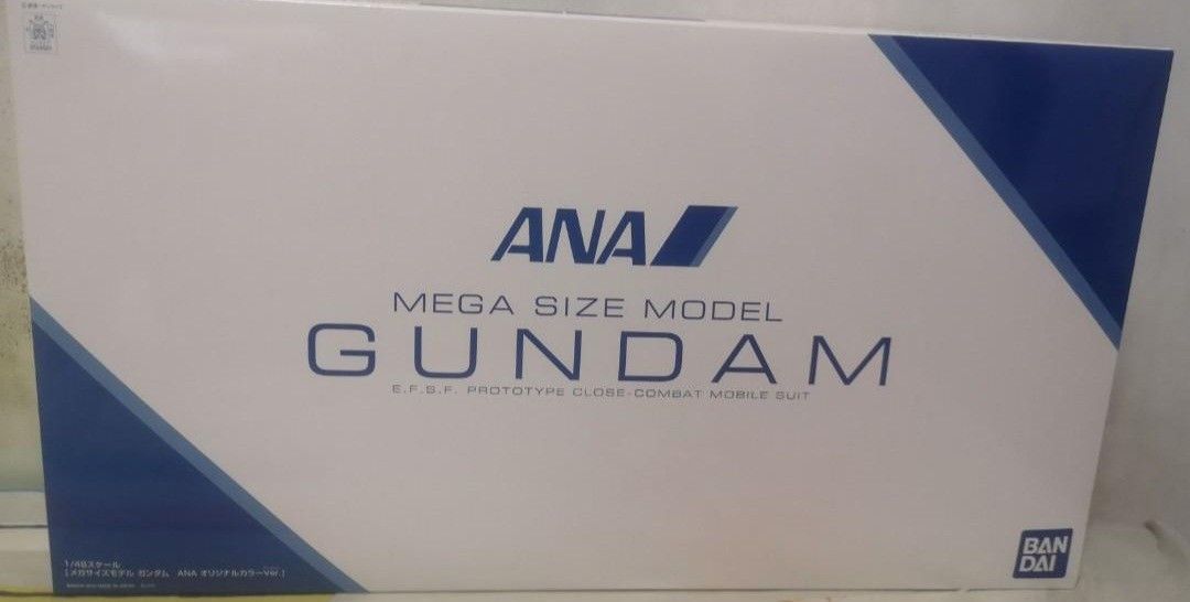 Rare ANA X MEGA Size Gundam collaboration Model Gundam Model kit Gunpla ...