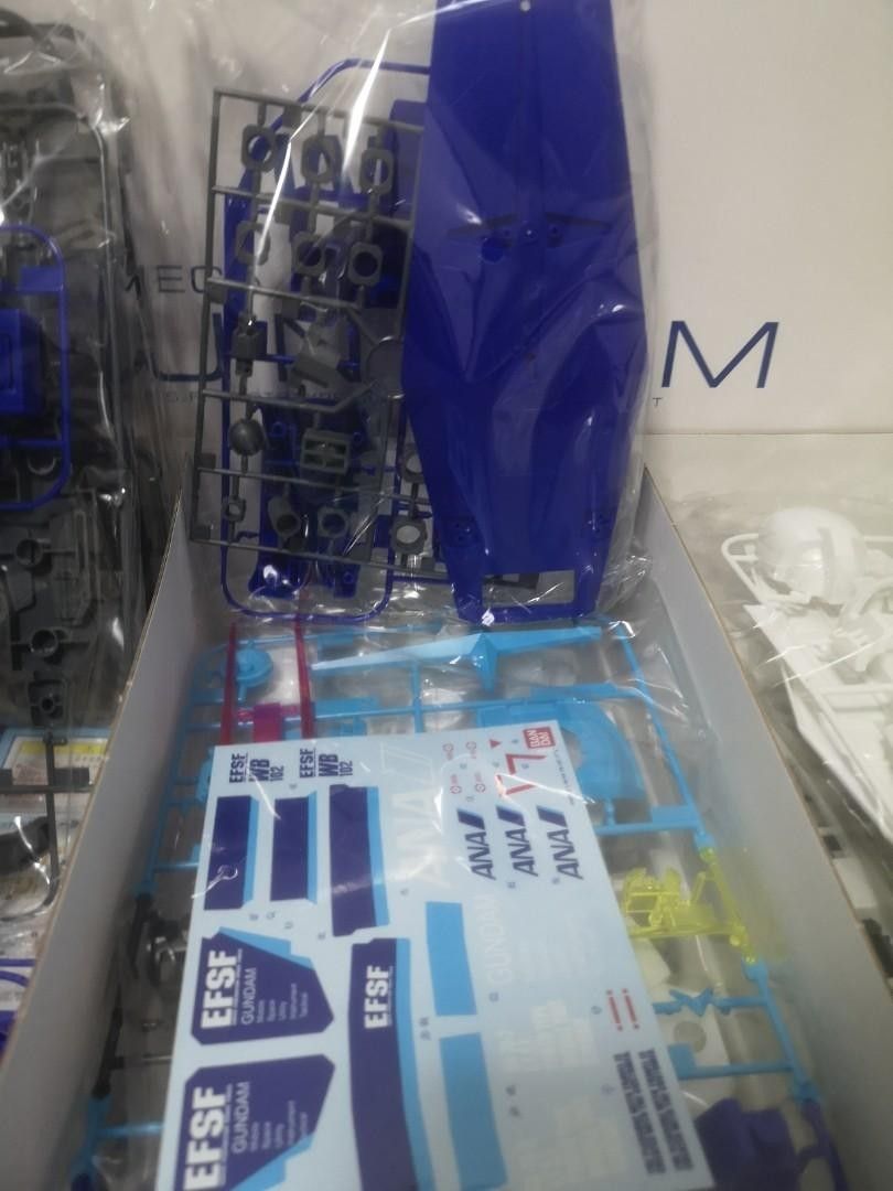 Rare ANA X MEGA Size Gundam collaboration Model Gundam Model kit Gunpla ...