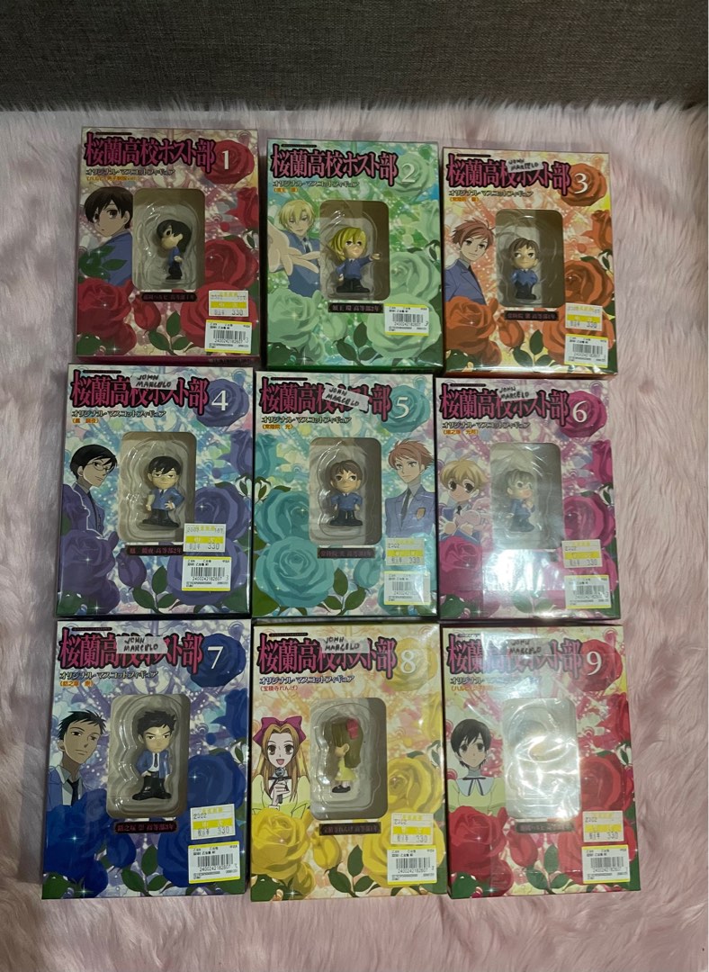 RARE Ouran High School Host Club Mini Mascot Figure, Hobbies & Toys ...