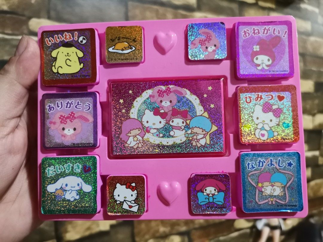 Sanrio Characters Stamp set, Hobbies & Toys, Memorabilia & Collectibles ...