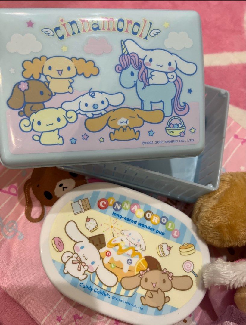 sanrio cinnamoroll lunch box organizer food storage container toploader ...