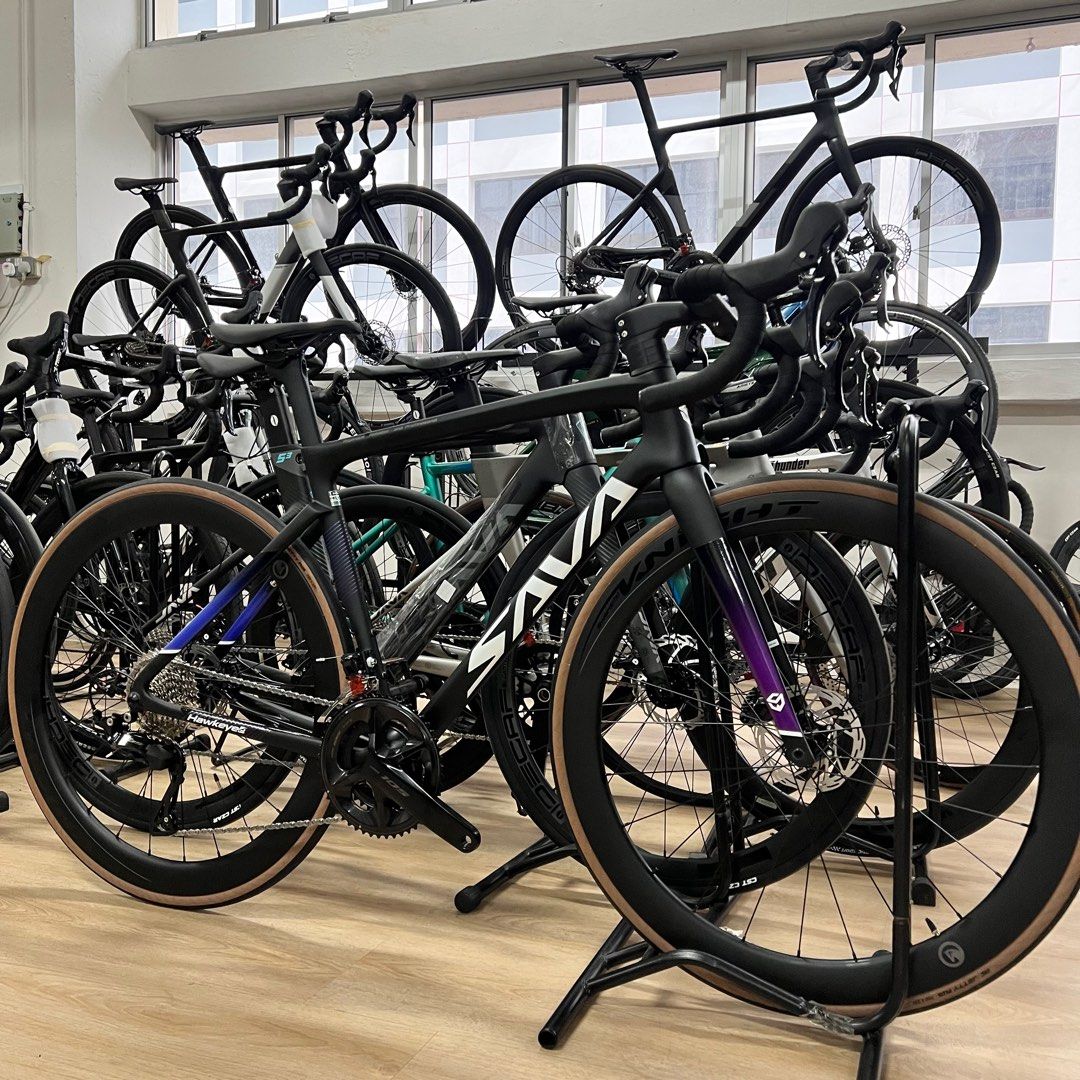 Sava Hawkeye F20 Carbon fiber road bike Shimano 105 R7120 group set ...