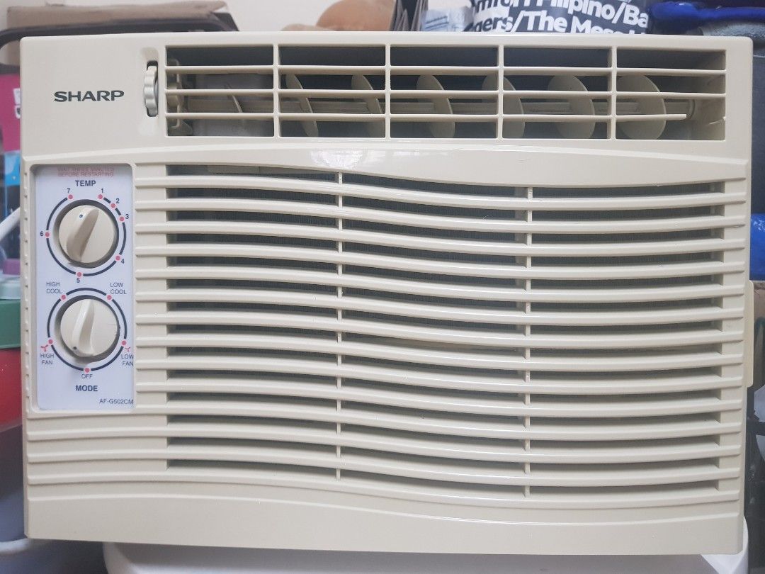 Sharp Window Type Aircon, TV & Home Appliances, Air Conditioning and ...