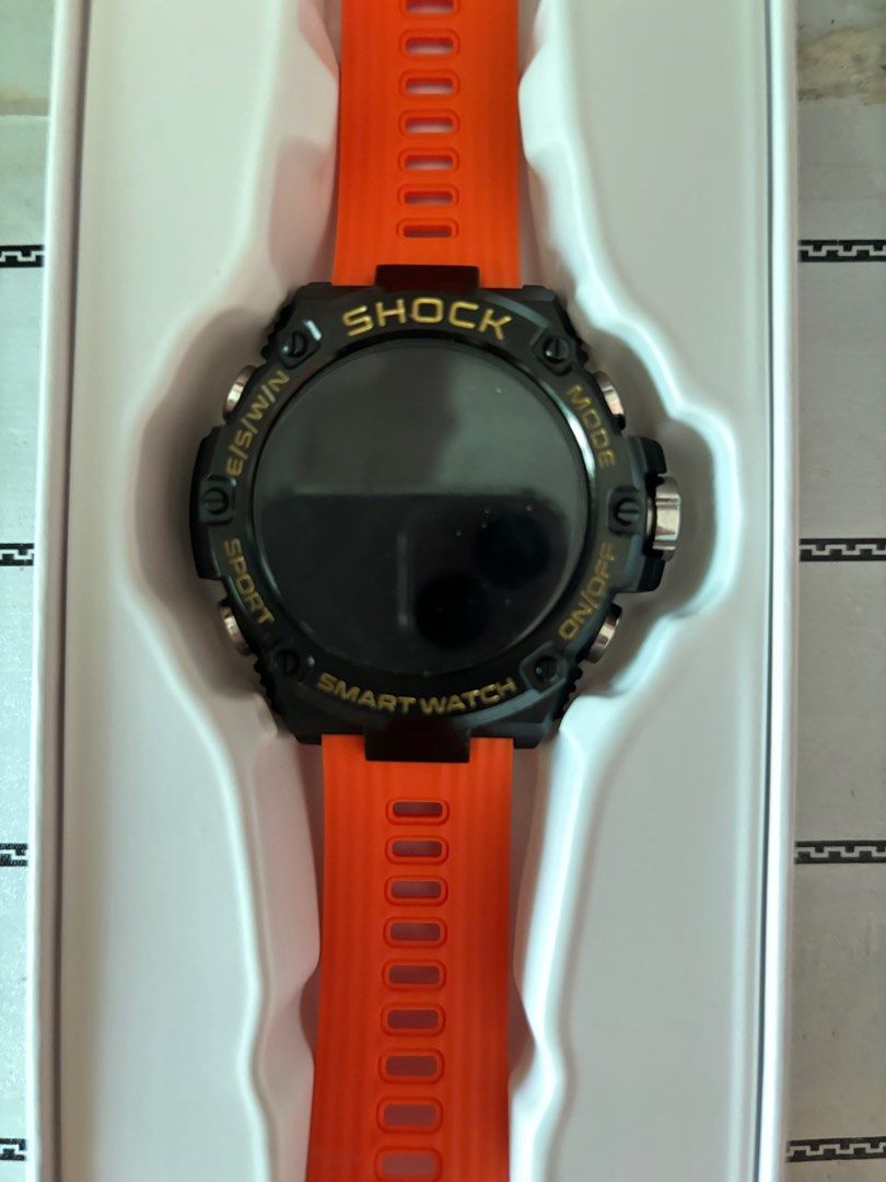 SHOCK HY-01 Smart watch, Men's Fashion, Watches & Accessories, Watches ...