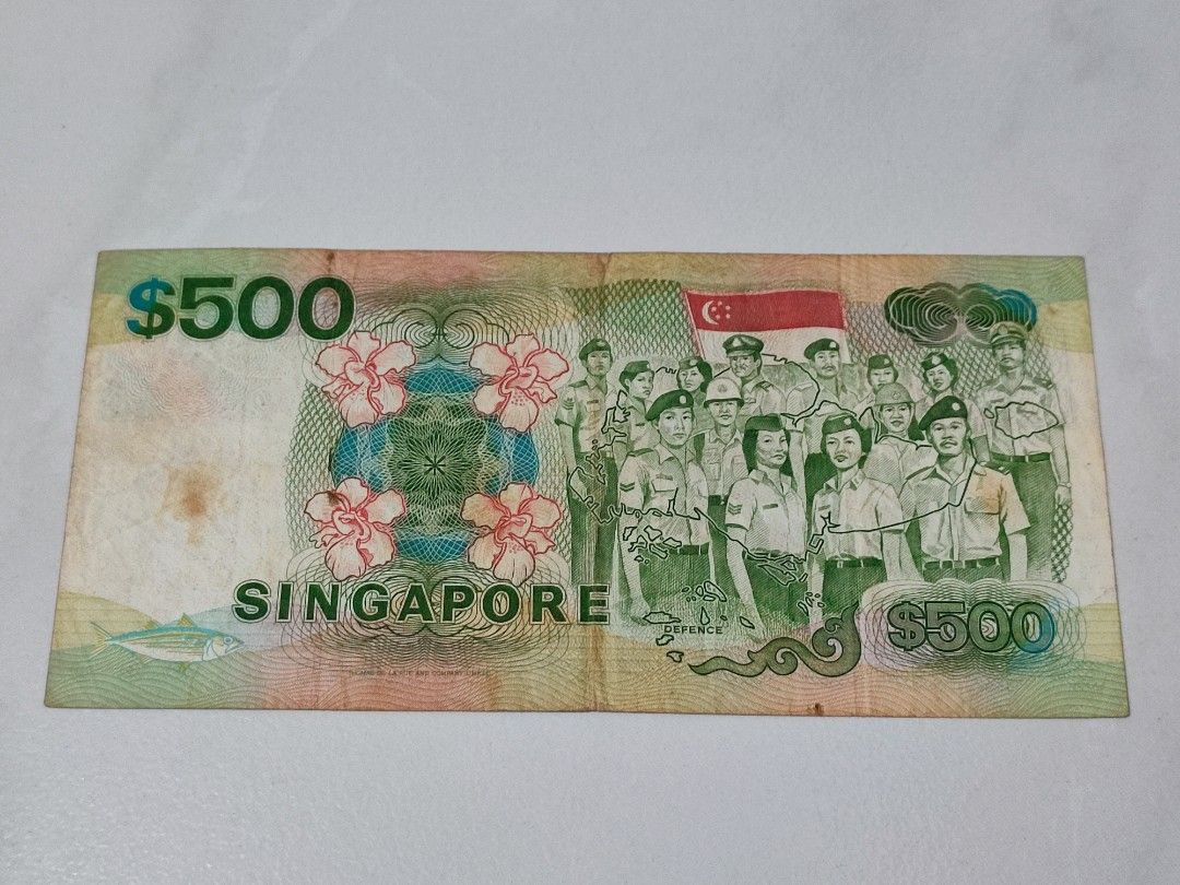 Singapore Note $500, Hobbies & Toys, Memorabilia & Collectibles ...