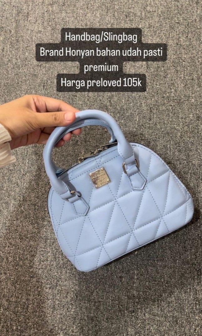 SLINGBAG ATAU HANBAG HONYAN, Fesyen Wanita, Tas & Dompet di Carousell