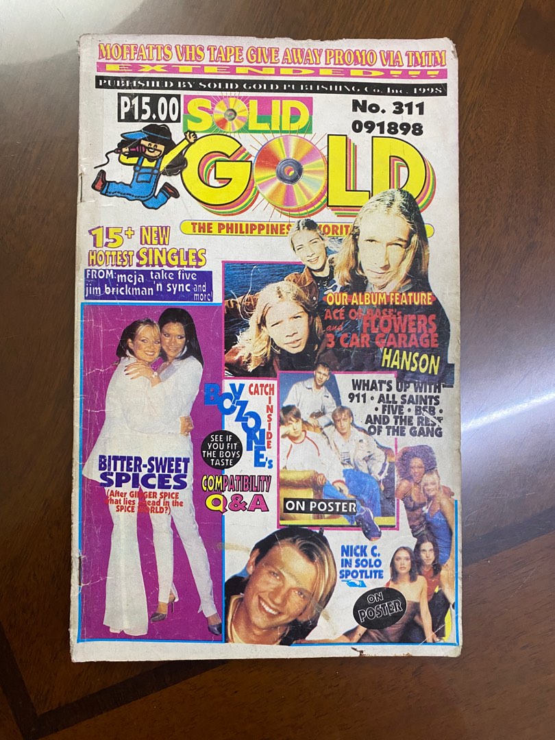 SOLID GOLD PHILIPPINES FAV SONGHITS - SPICE GIRLS / Nick Carter ...