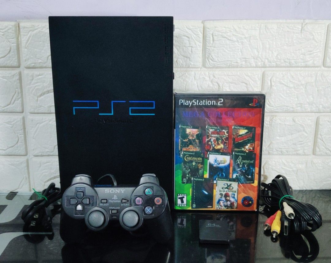 Sony PlayStation 2 Fat (PS2 Fat) | Matrix - Hard M0dded | Free 8 pcs ...