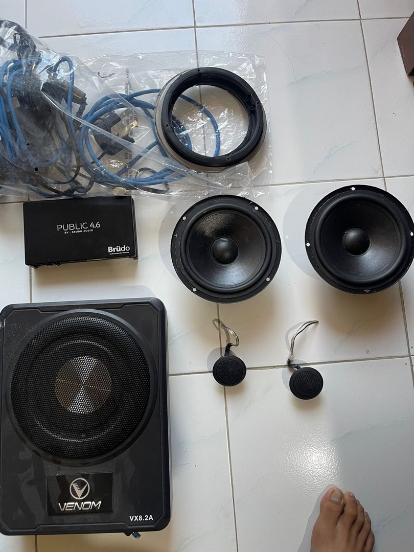 Sound System, satu set audio 2 way sistem, Aksesoris Mobil di Carousell