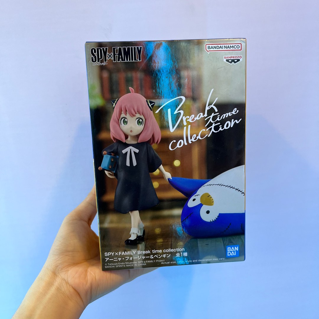 新貨 Spy X Family 安妮亞 企鵝 日版 景品 Figure Break Time Collection, 興趣及遊戲, 玩具 & 遊戲類 - Carousell