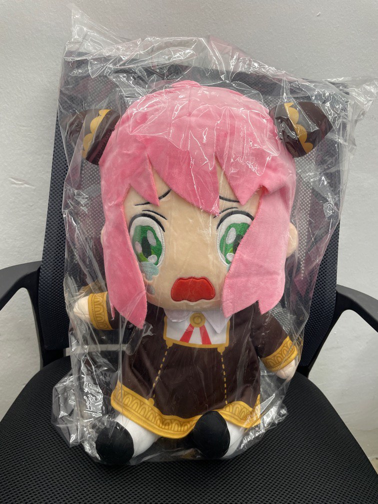 Spy x Family Anya Forger 40cm Big Plushie, Hobbies & Toys, Toys & Games ...