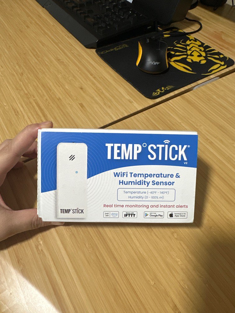 Temp Stick Wifi Temperature & Humidity Sensor, TV & Home Appliances, TV & Entertainment ...