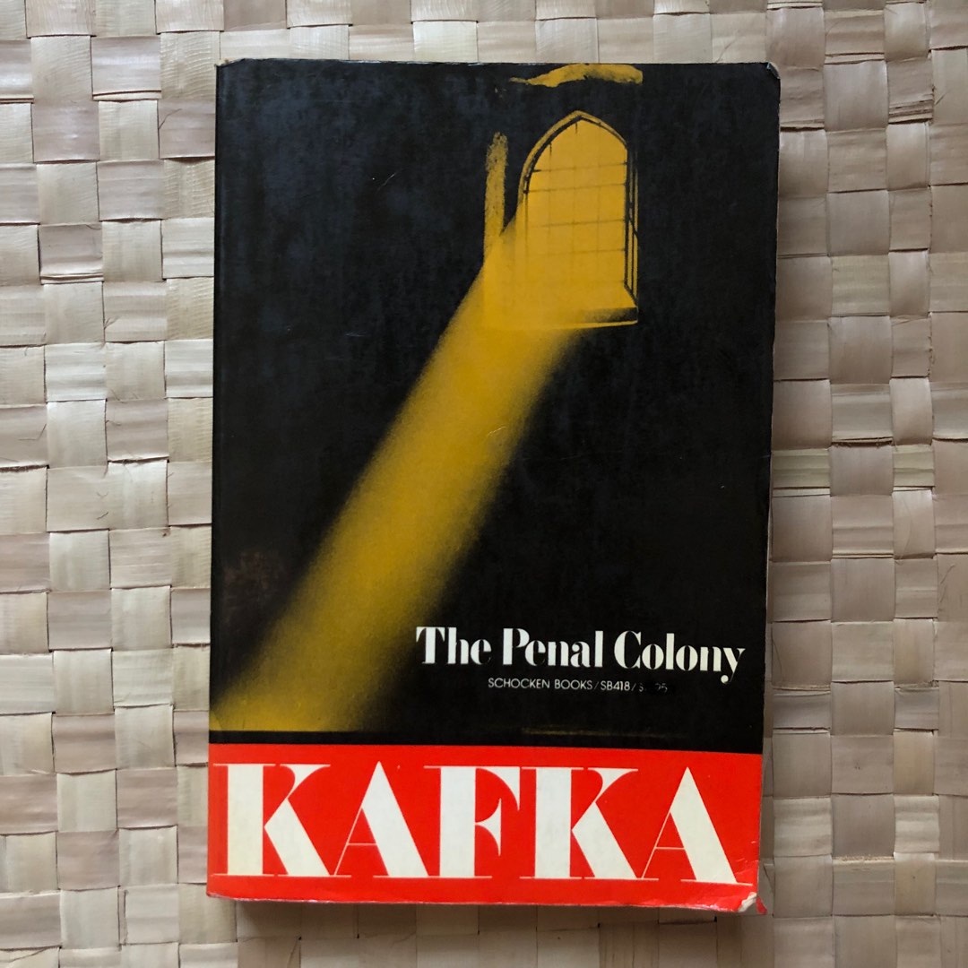 The Penal Colony by Franz Kafka | Vintage Copy, Hobbies & Toys, Books ...