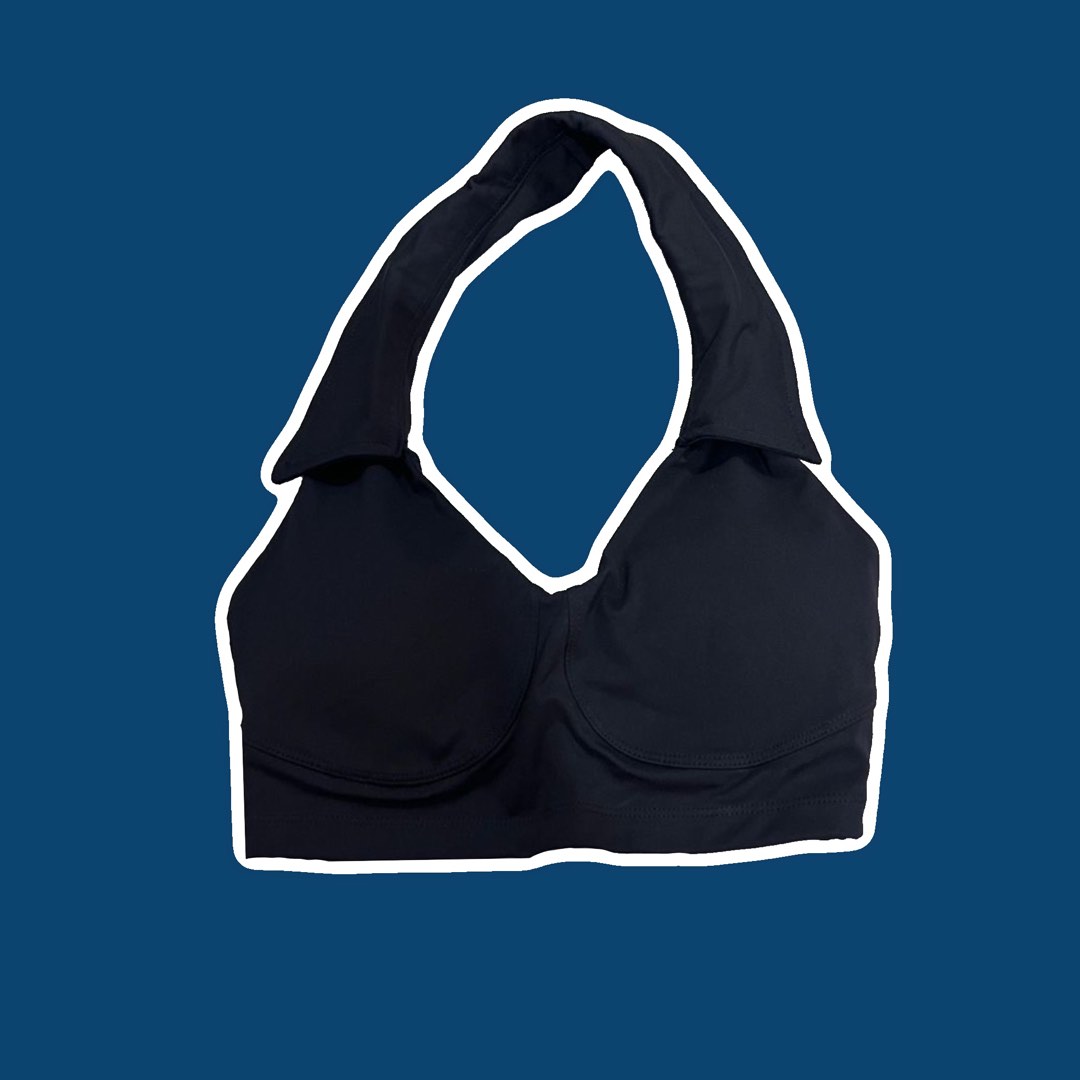 Top Halter Neck Sport Bra, Olah Raga, Baju Olahraga di Carousell