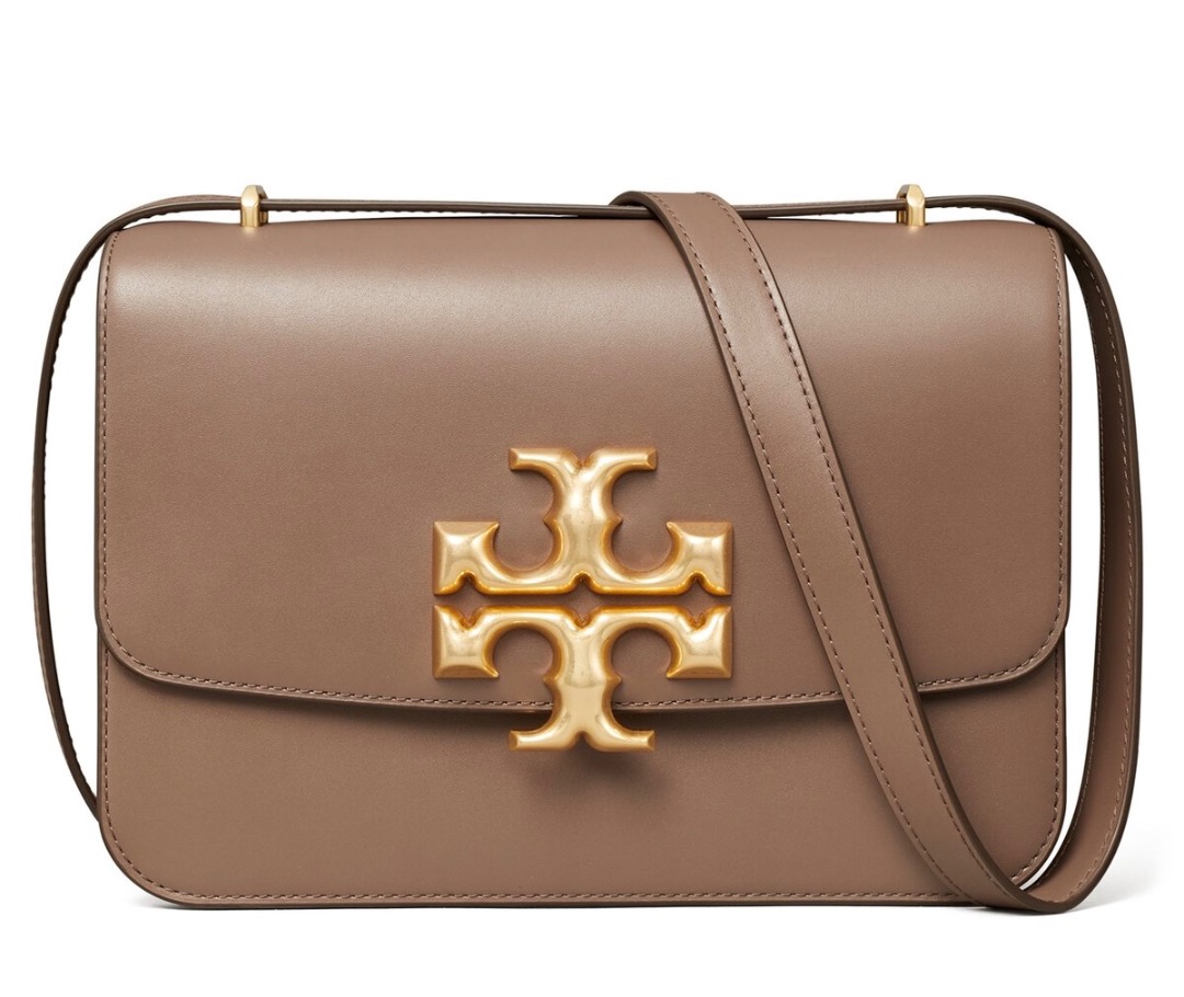 TORY BURCH Eleanor Convertible Shoulder Bag (Clam Shell), Luxury, Bags ...