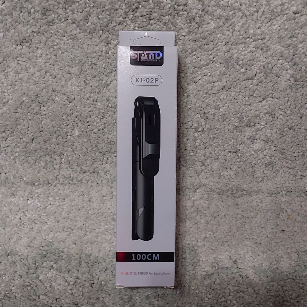 Tripod Extendable Monopad Selfie Stick 100cm With Bluetooth Remote