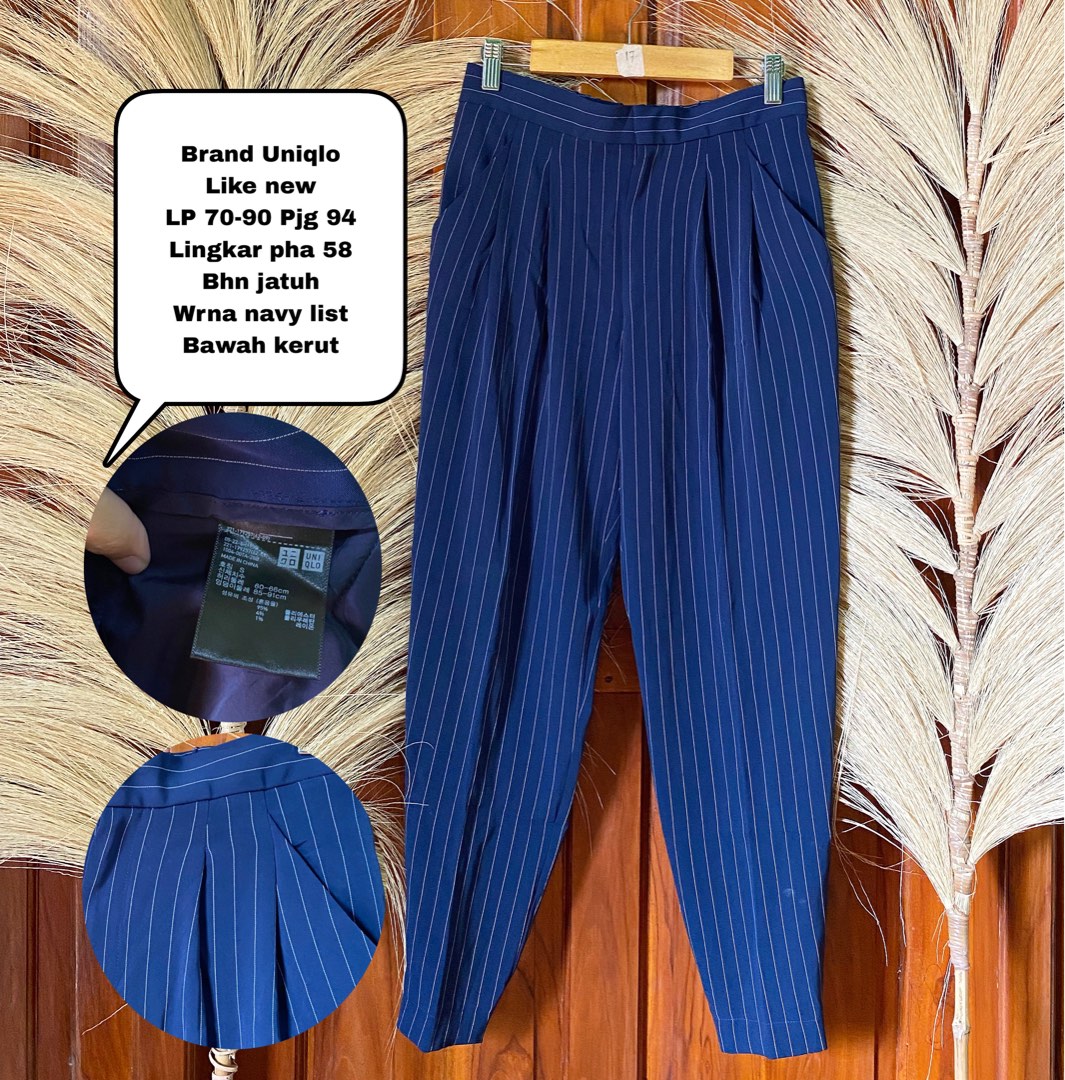 Uniqlo pants, Fesyen Wanita, Pakaian Wanita, Bawahan di Carousell