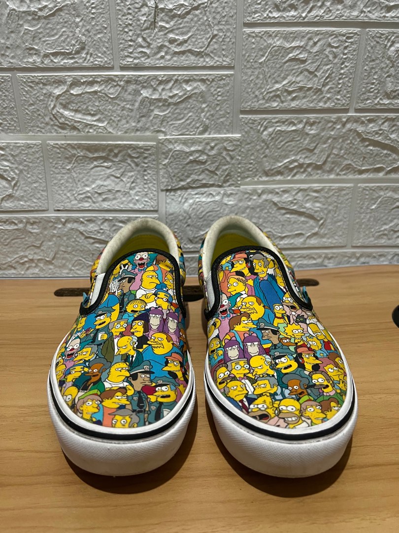 Vans x The Simpsons, Men's Fashion, Footwear, Sneakers on Carousell