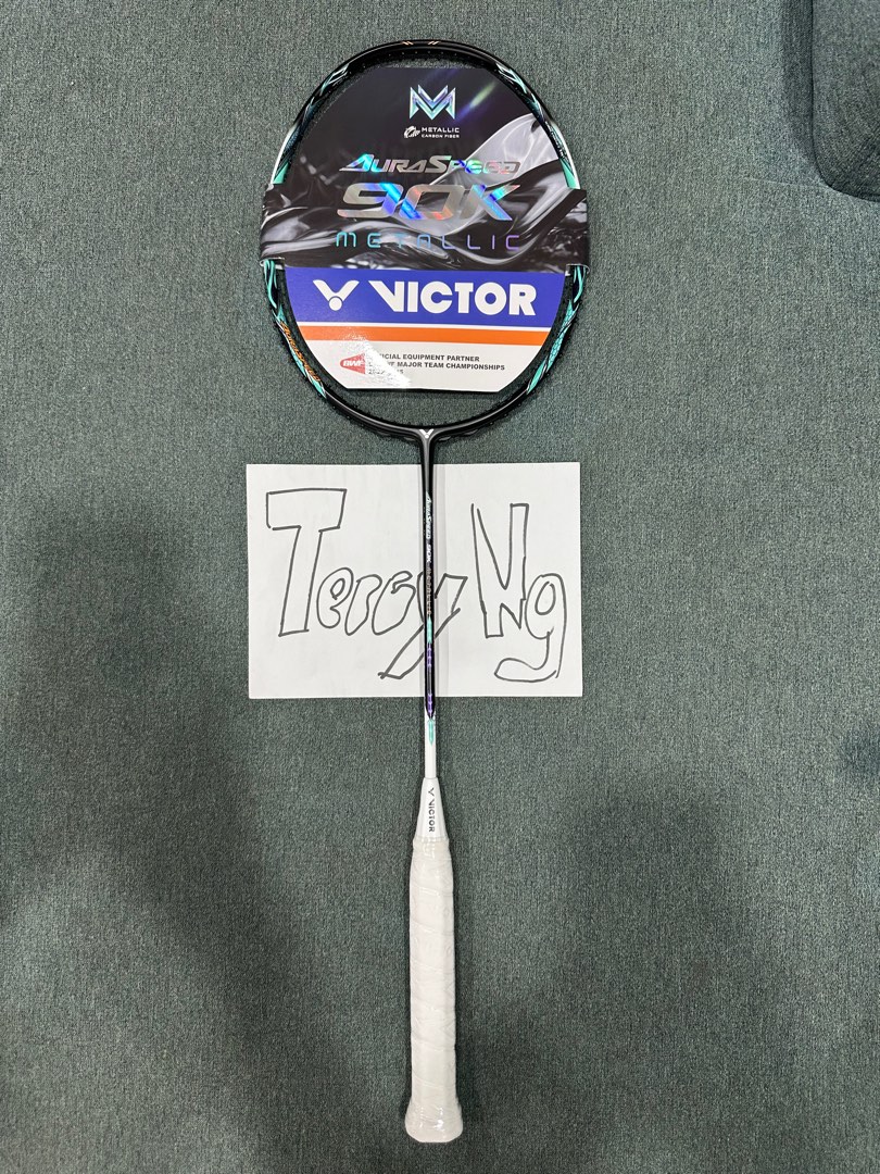 Victor auraspeed 90k metallic badminton racket Antonsen, Sports ...