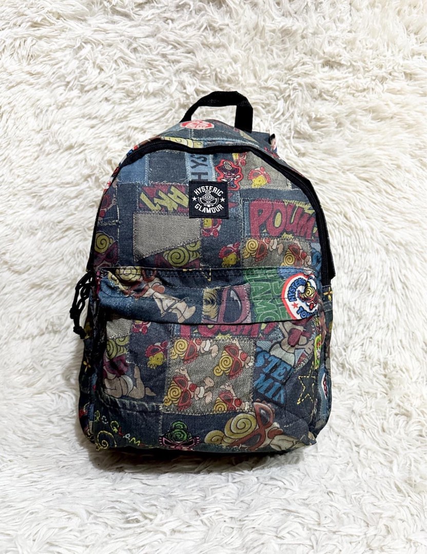 Vintage Hysteric Glamour Japan rare bagpack backpack, Men's Fashion ...