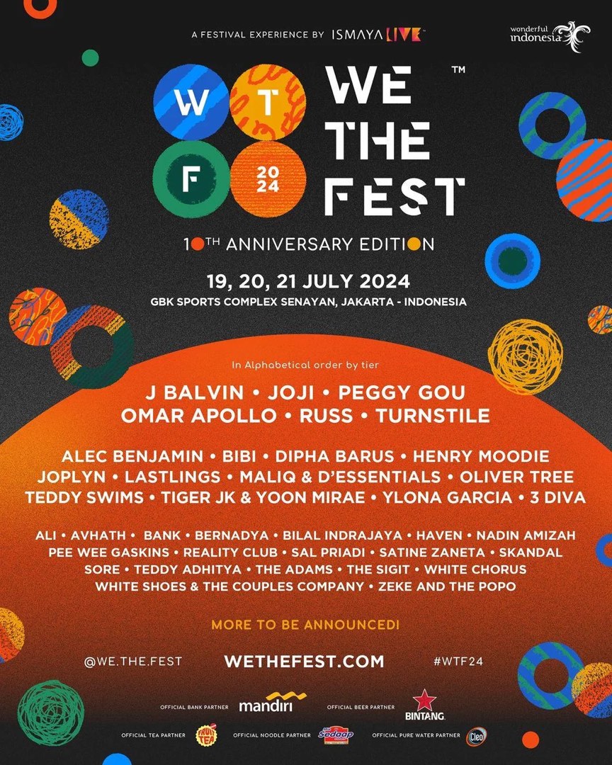 We The Fest 2024, Tickets & Vouchers, Event Tickets on Carousell