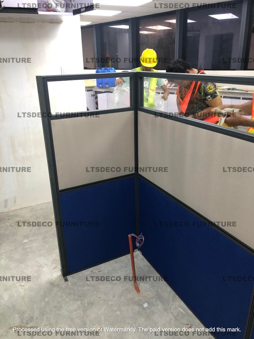 workstation cubicle office partition and wall partition, Furniture ...