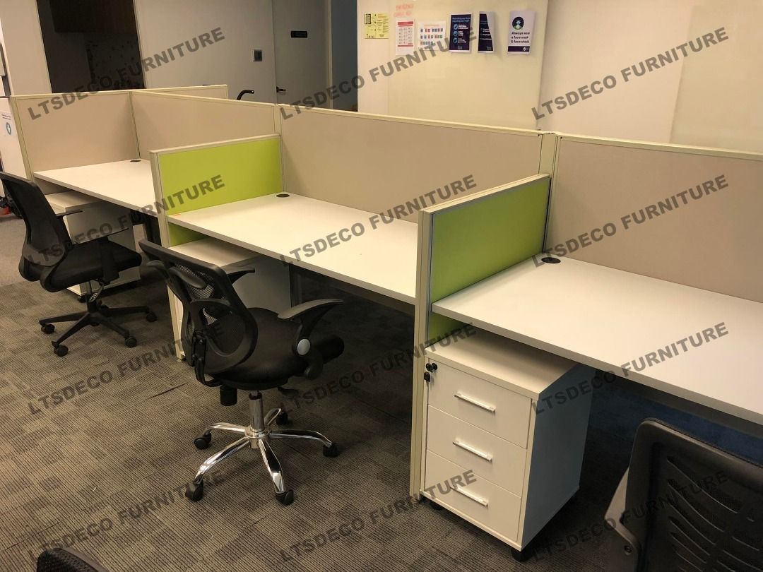 workstation cubicle office partition modular partition call center ...